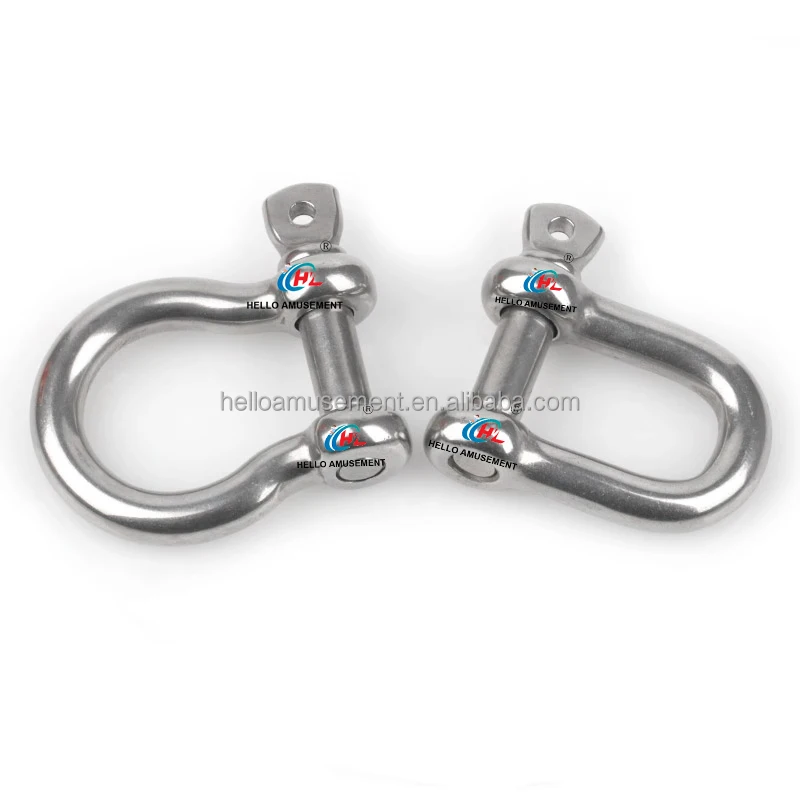 Playground Swing Hanging Part Arch Shackle D Shape Rope Shackle for ...