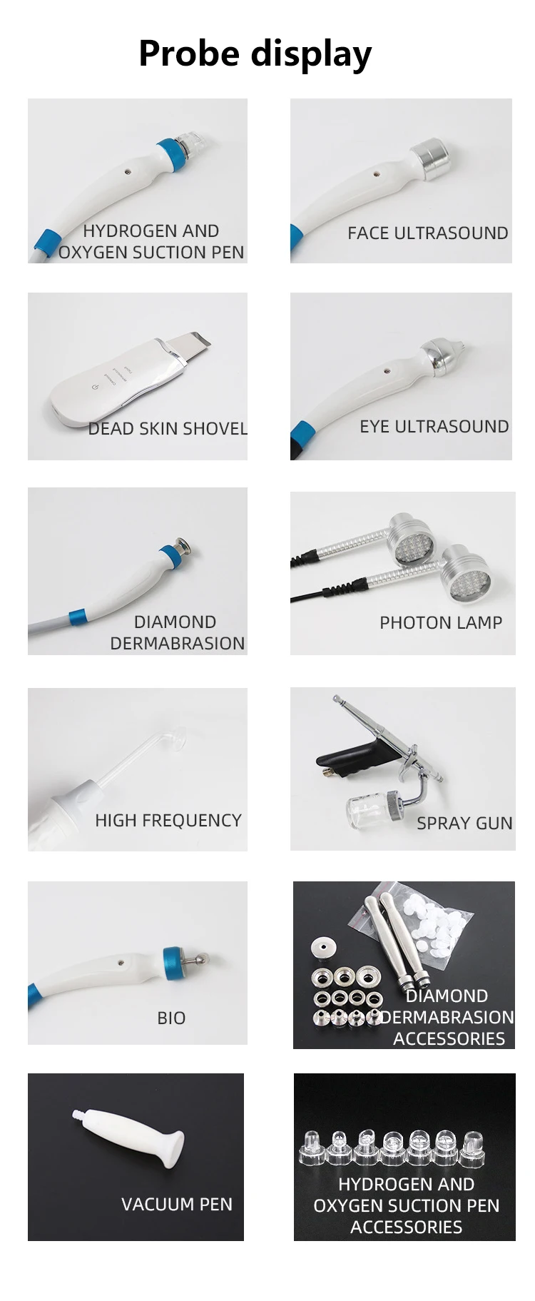 2023 Hydrofacials Machine Aqua Peeling Dermabrasion Hydro Machine H2o2 ...