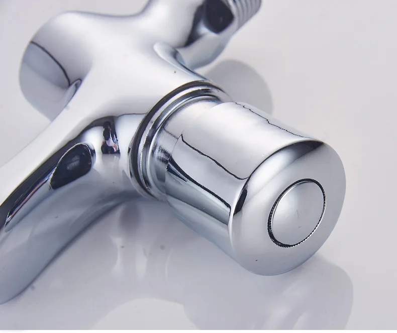 Time Delay Faucet Wall Mounted Bathroom Basin Sink Brass Hand Push ...