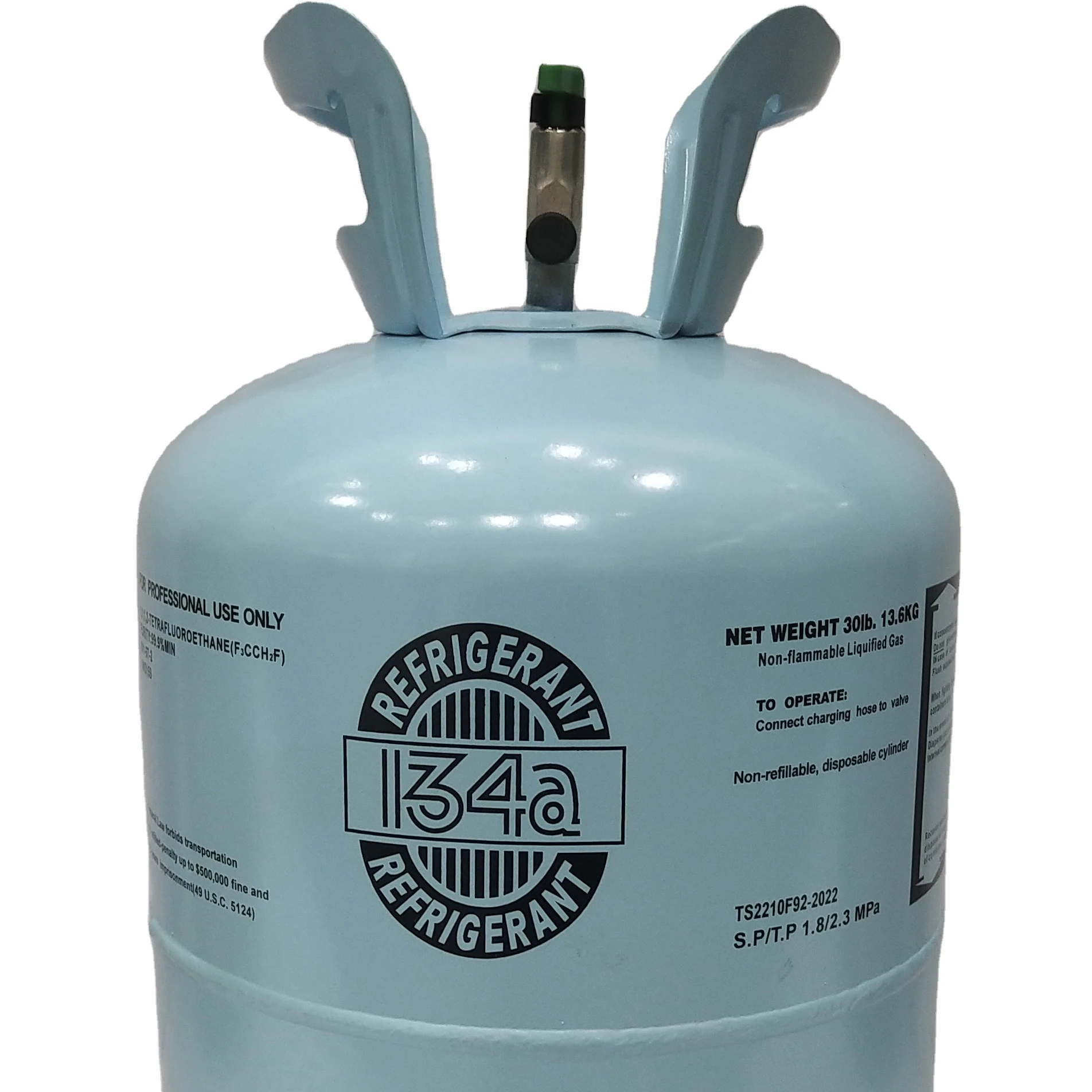 Factory Price R134a Refrigerant Gas Cylinders Refrigerant Gas Tank R407 R410 R22 - Buy Non ...