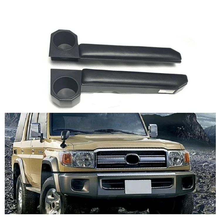 Magnet Door Armrest Cup Holder For Toyota Land Cruiser LC70 LC75 LC76 ...
