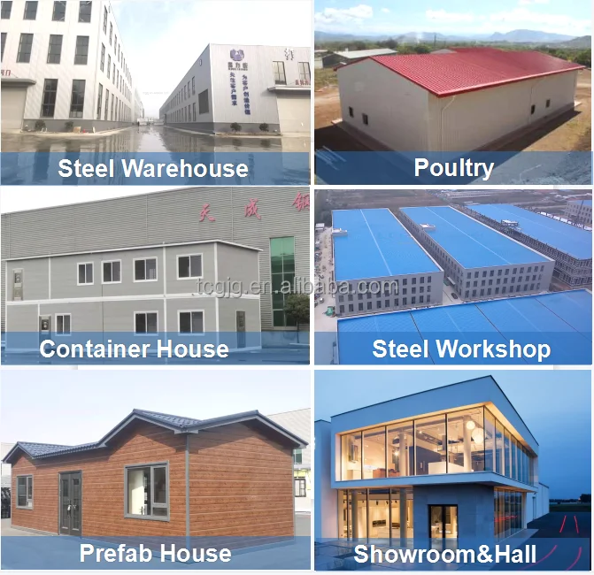 Prefabricated Factory Building Steel Structure Warehouse Workshop ...
