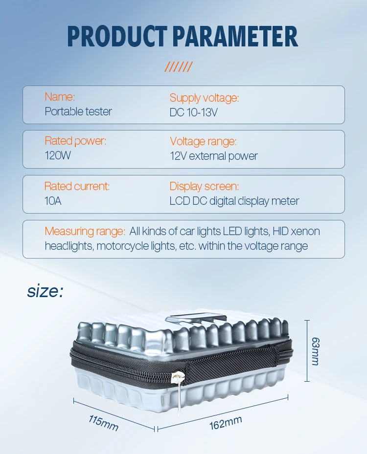 Auto Lamp Display Board - Test Led Bulbs Efficiently
