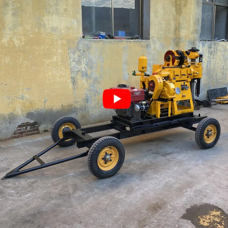 200 Meter Water Well Drilling Rig Drilling Rig For Deep Water Well ...