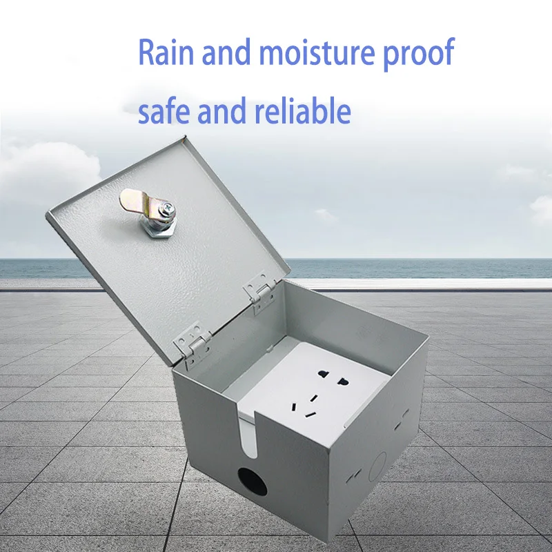Battery Car Charging Protection Box Power Socket Waterproof Rainproof ...