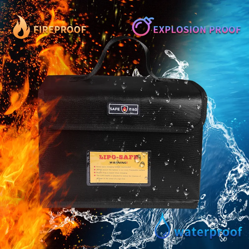 Alibaba.com: Portable silicone coated fiberglass fireproof bag ...
