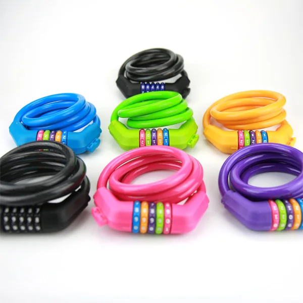 high quality safety steel mountain Chain Keyless security Bicycle Cable ...