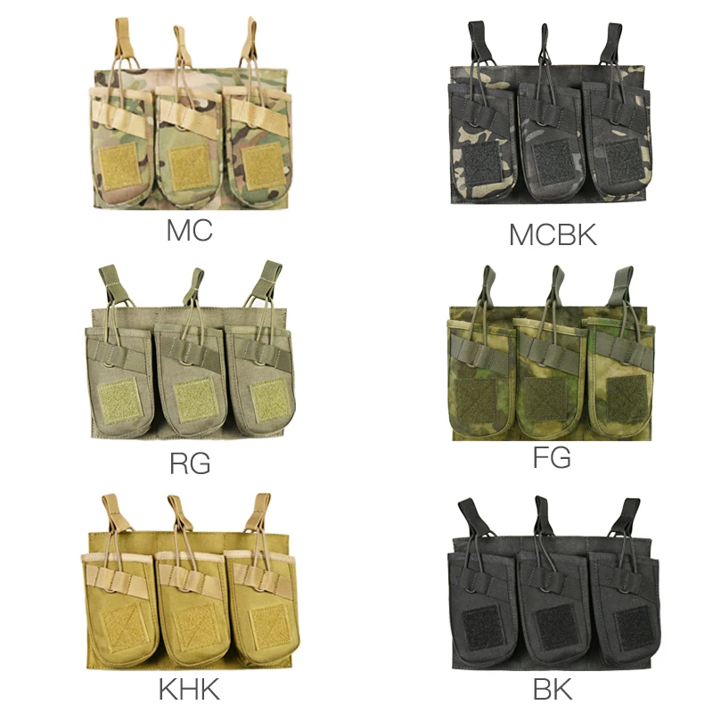 Gaf New Design Range Green Webbing Molle 556 Detachable Mag Pouch For ...