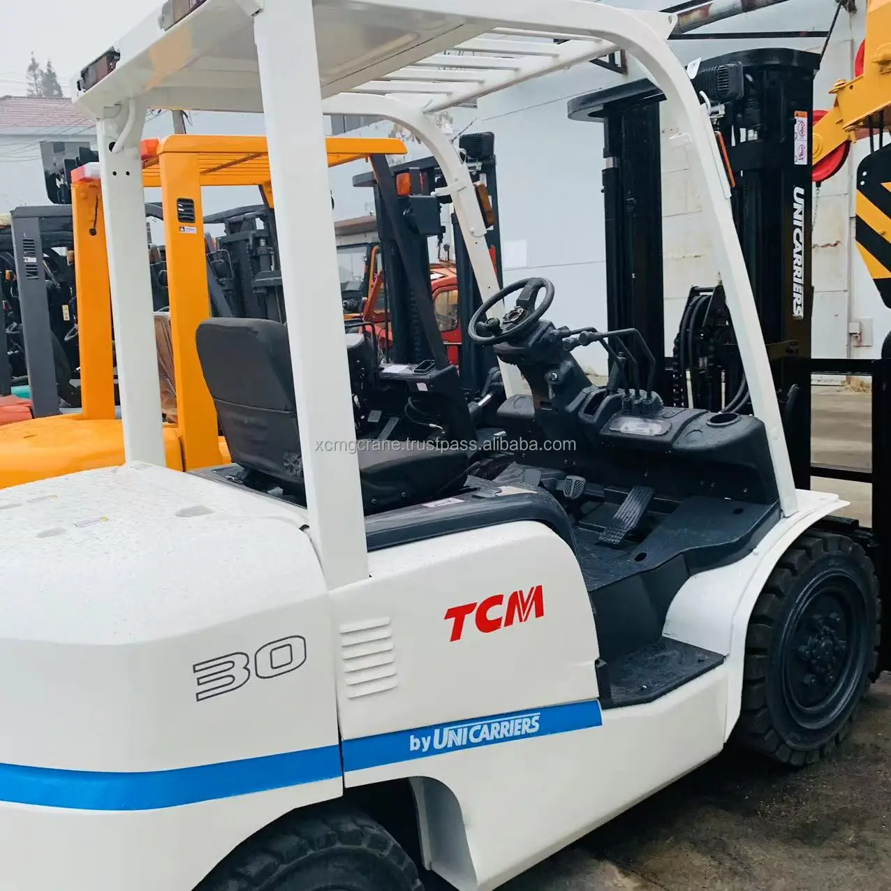 Japan Made Komatsu Forklift Fd30 Diesel Electronic And Manual Used 3t 2ton 3ton 5ton Low Price ...