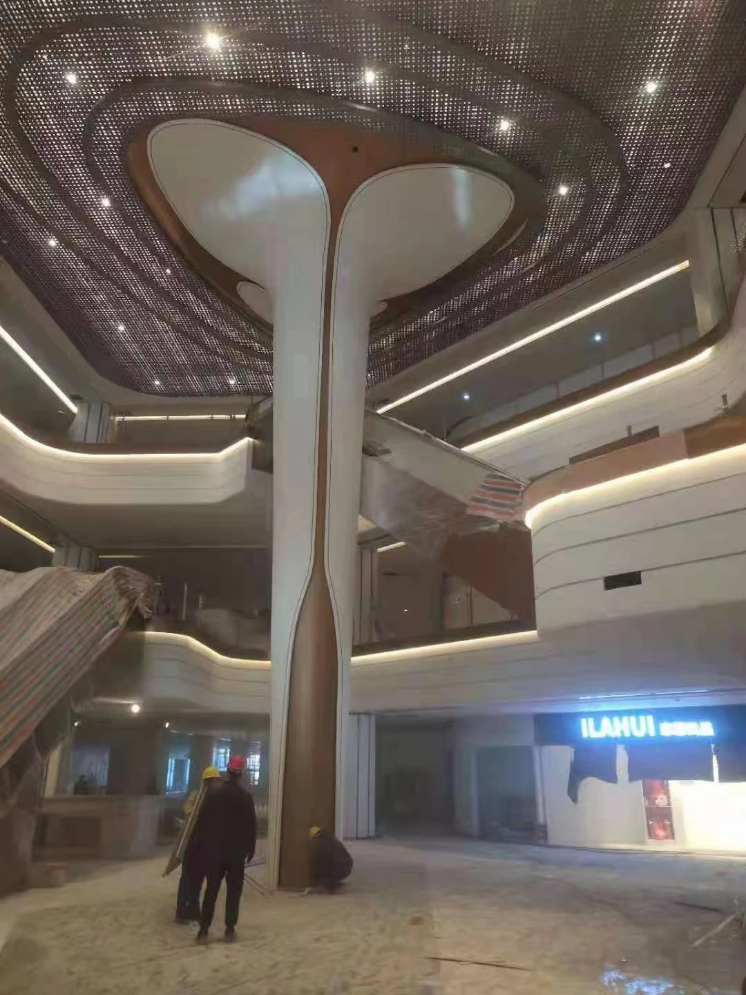 Square Column Cylindrical Concrete Mold Concrete Column Grg House ...