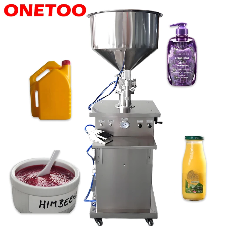 Semi-automatic Vertical Single-head Filler For Viscous Liquids (honey ...