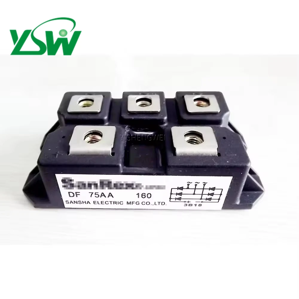 Diode Rectifier Module Df75aa160 Df75aa120 Df75aa80 Df75ba80 Df60aa160 Df50aa160 - Buy Three ...