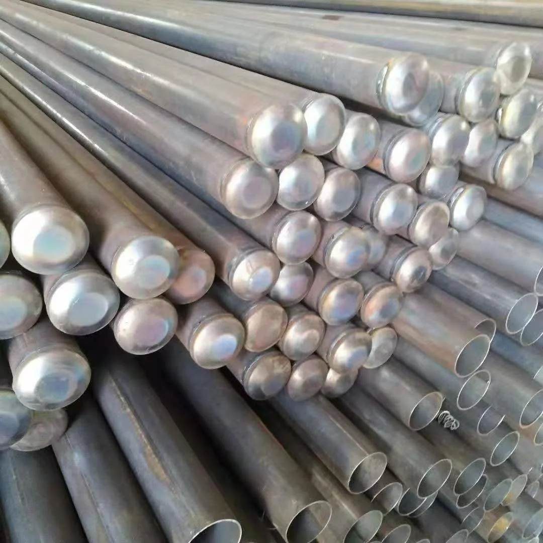Socket Type Sounding Steel Pipe Carbon Tubes Od 54mm Easy Connecting ...