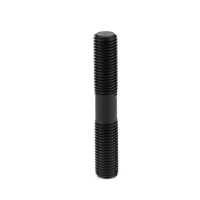 High Strength M6 M8 Grade 10.9/12.9 M32 Stud Bolt Double End Black Stud ...