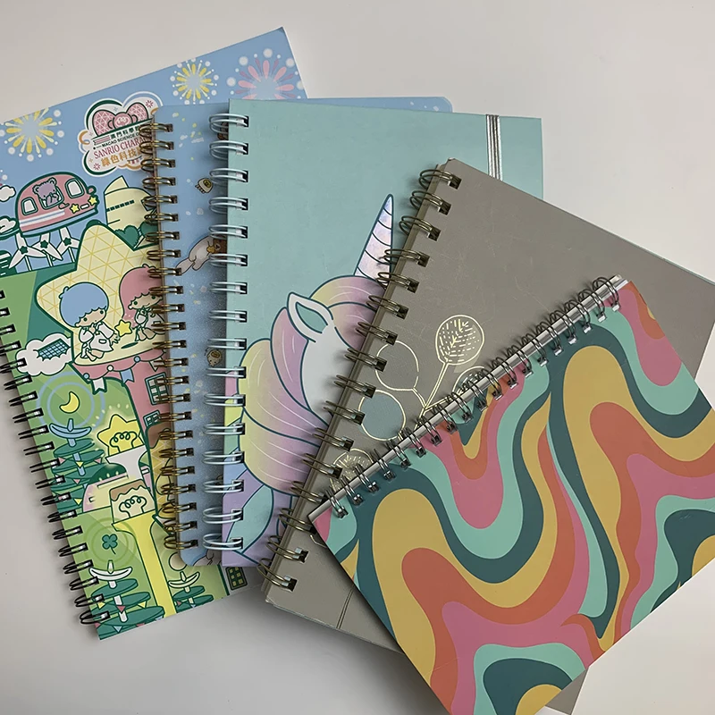 High Quality Hardcover A5 B5 B6 Note Book Planner Journal 2023 Spiral ...