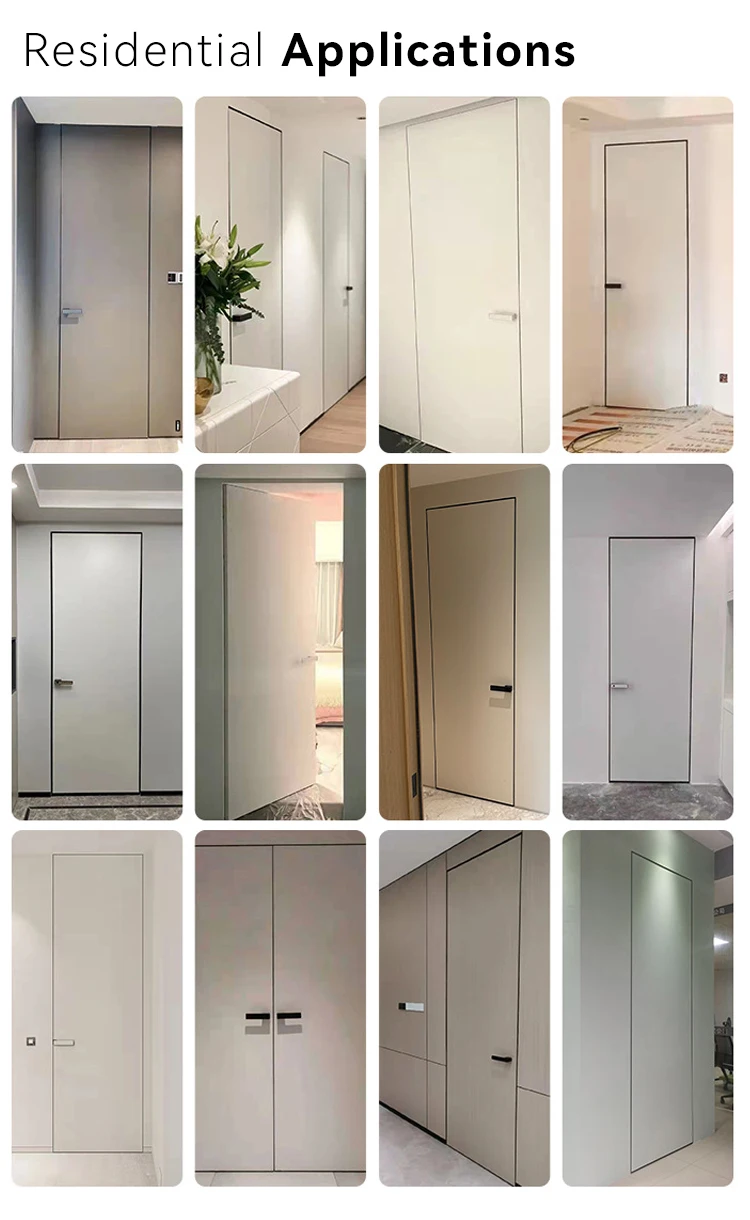 Prettywood Invisible Door - Frameless Flush Design