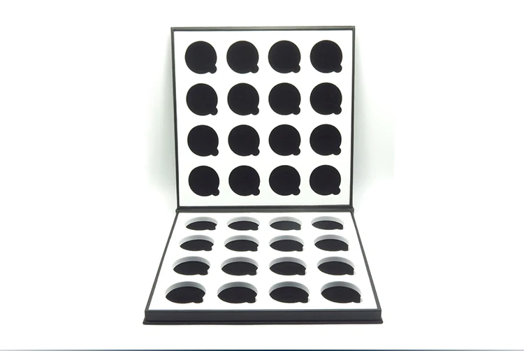 Custom Leather Sunglasses Eyewear Trays - Lens Display Case
