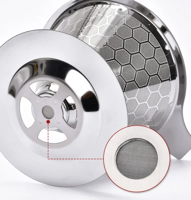 Metal Mesh Coffee Maker Stainless Steel Coffee Filter Coffee Dripper ...