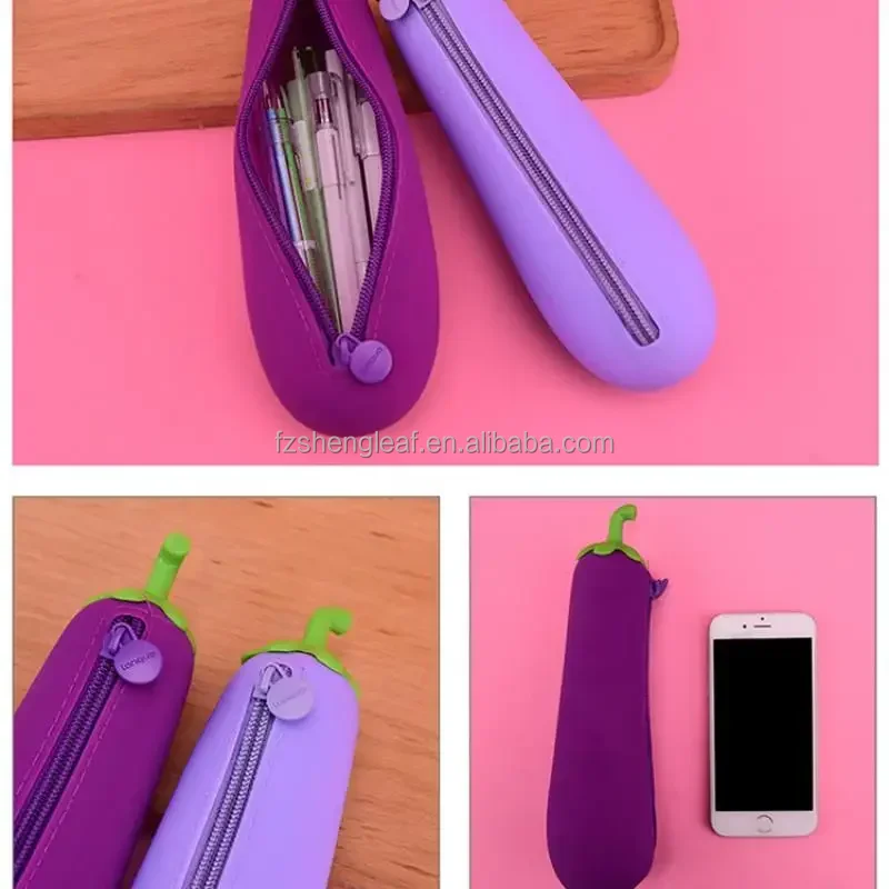 Kawaii Cute 2024 Custom Zipper School Pencil Case Bag Pouch Large ...