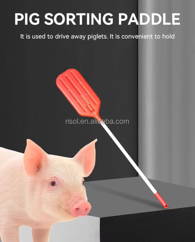 High Quality Manual Short Handle Plastic Pig Sorting Paddle for Pigs ...
