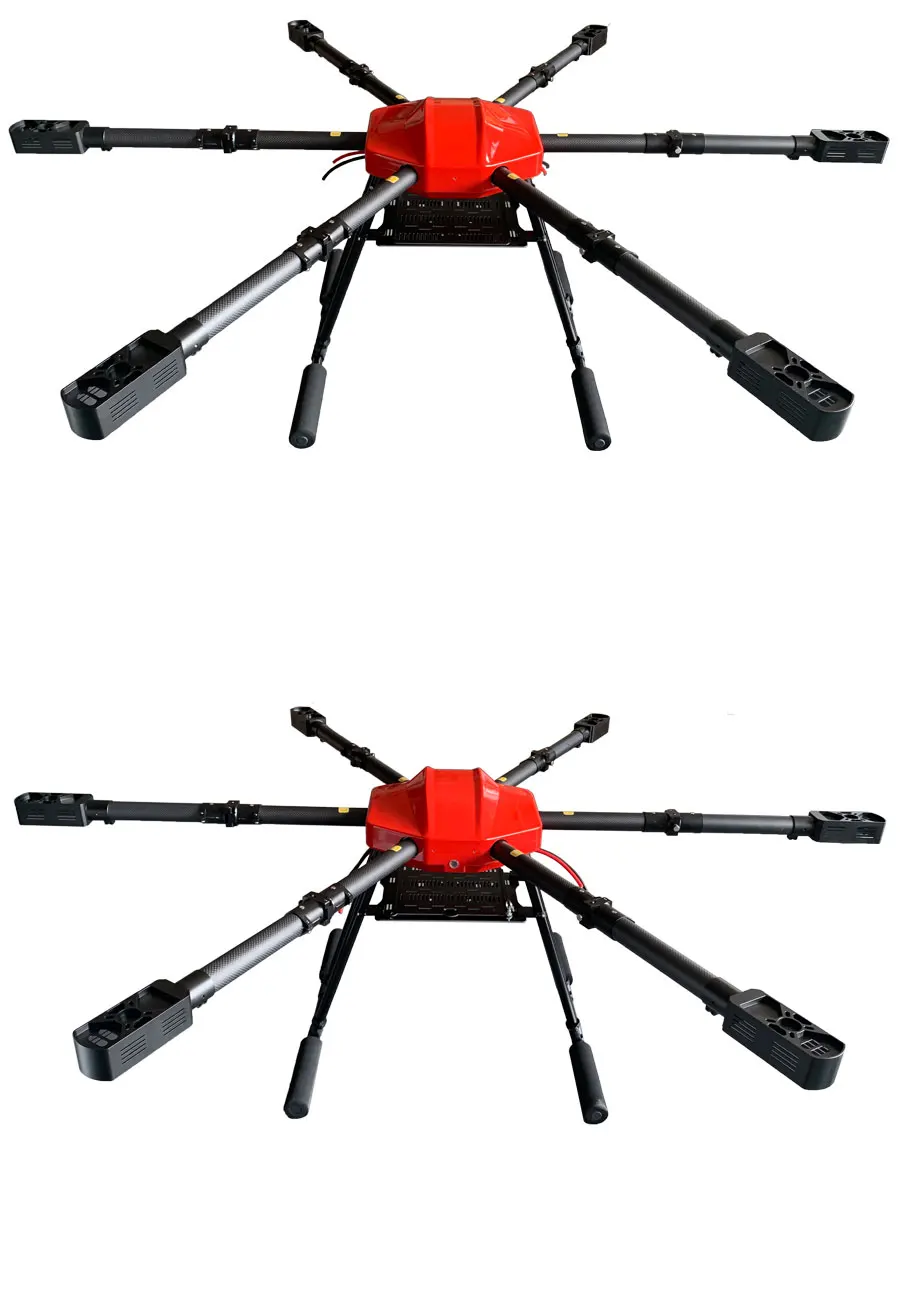Hexacopter 1300mm Heavy Lift Uav Frame Kit 6-rotor Drone Delivery ...