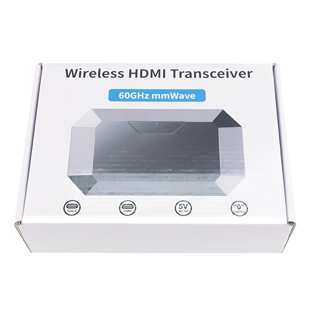 Portable Type C 60ghz Wave Technology Hdmi Tx Rx Kit 25m Support 1080p ...