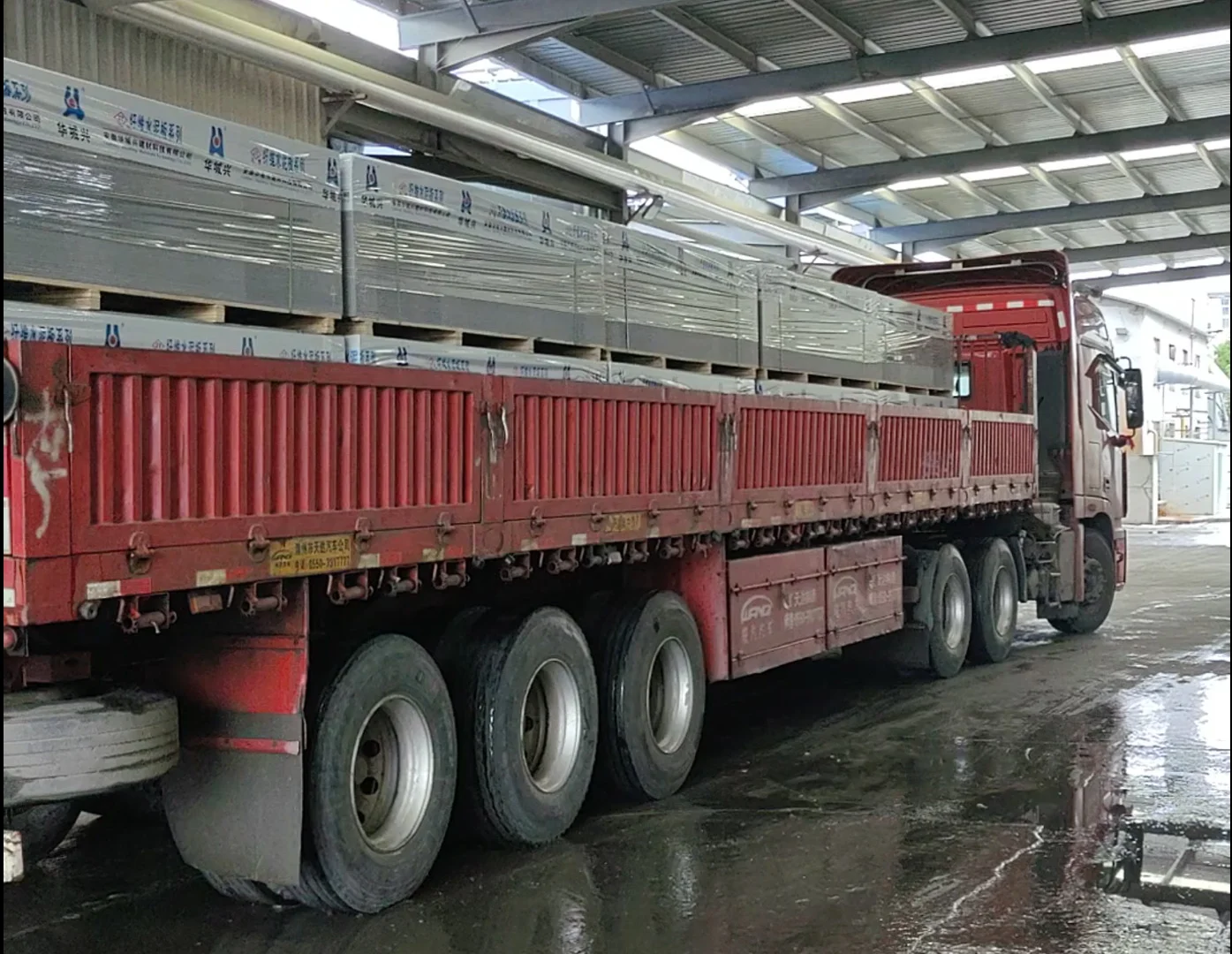 Huge Compound Office Building Exterior Wall Protection Fiber Cement ...