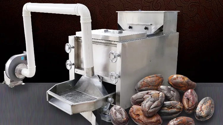 220 Volts Cocoa Bean Peel Removing Peeling Cocoa Bean Husk Remover ...