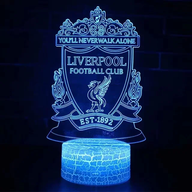 Liverpool Football Club Souvenir 3d Illusion Lamp - Buy Liverpool Club ...