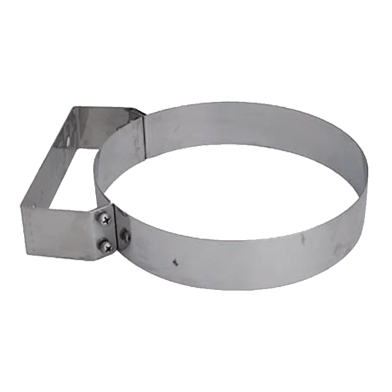 Steel Wall Clamp for Single-Wall Pipes 130 mm Customizable OEM Options ...