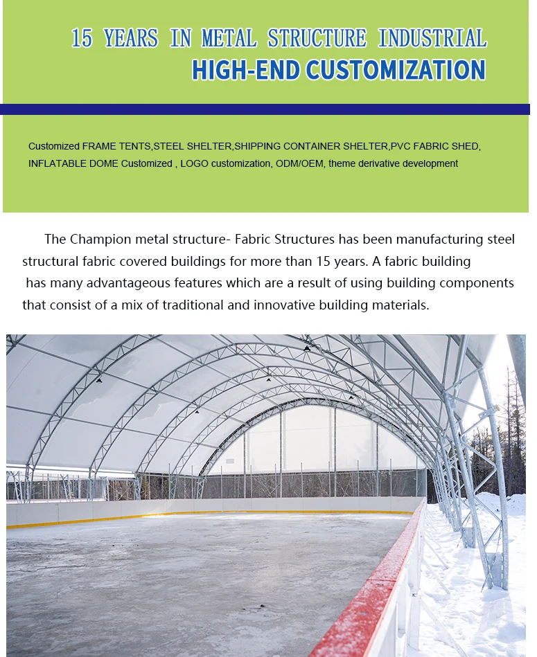 Original Tent Court Warehouse Tent Storage Galvanized Steel Pipe Shed ...