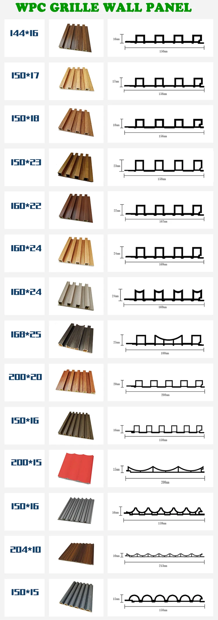 Wholesale Wpc Slat Wall Panel Wpc Fluted 3d Wall Panel For Indoor ...