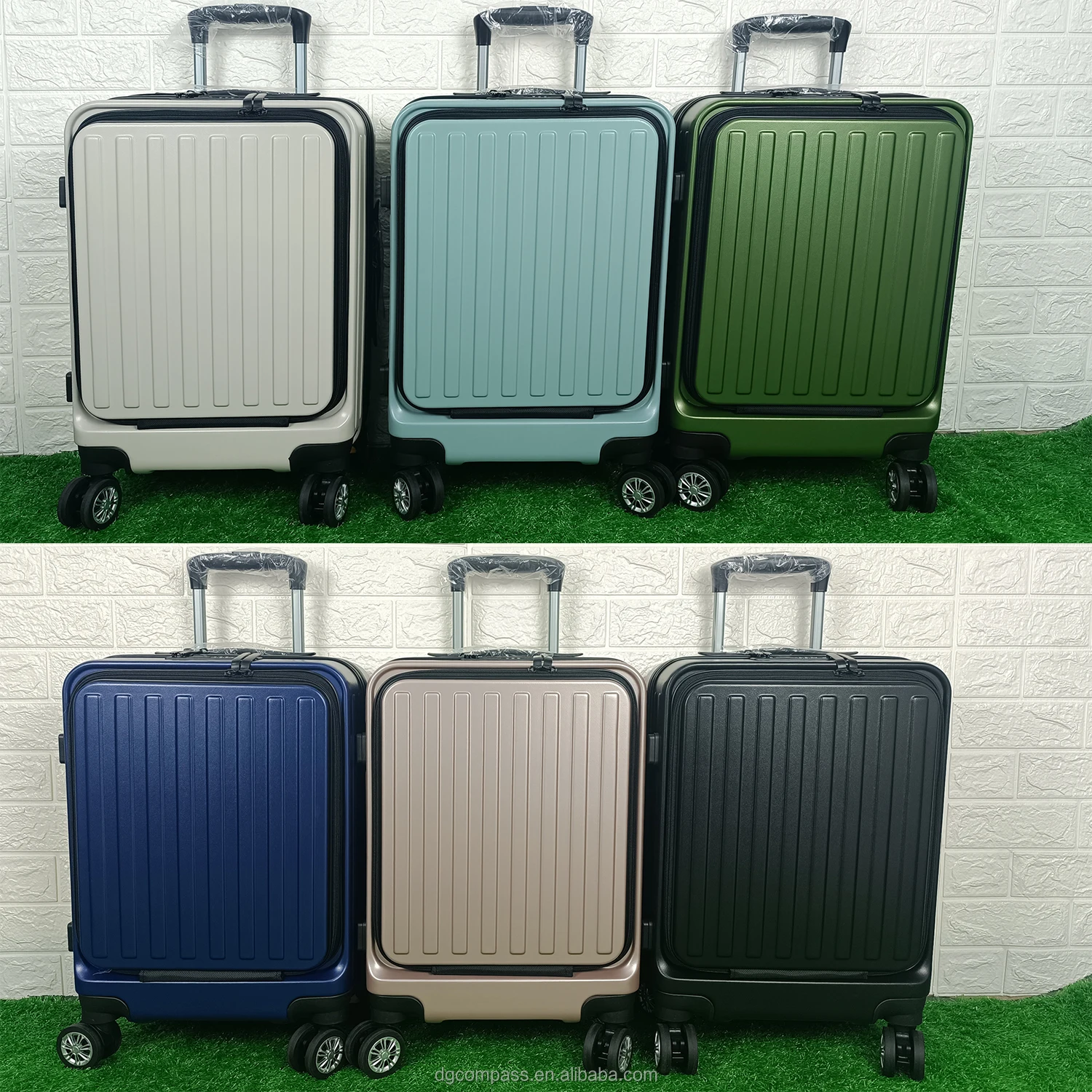 High Quality Abs Front Pocket Trolley Luggage Custom Maleta Cabin ...
