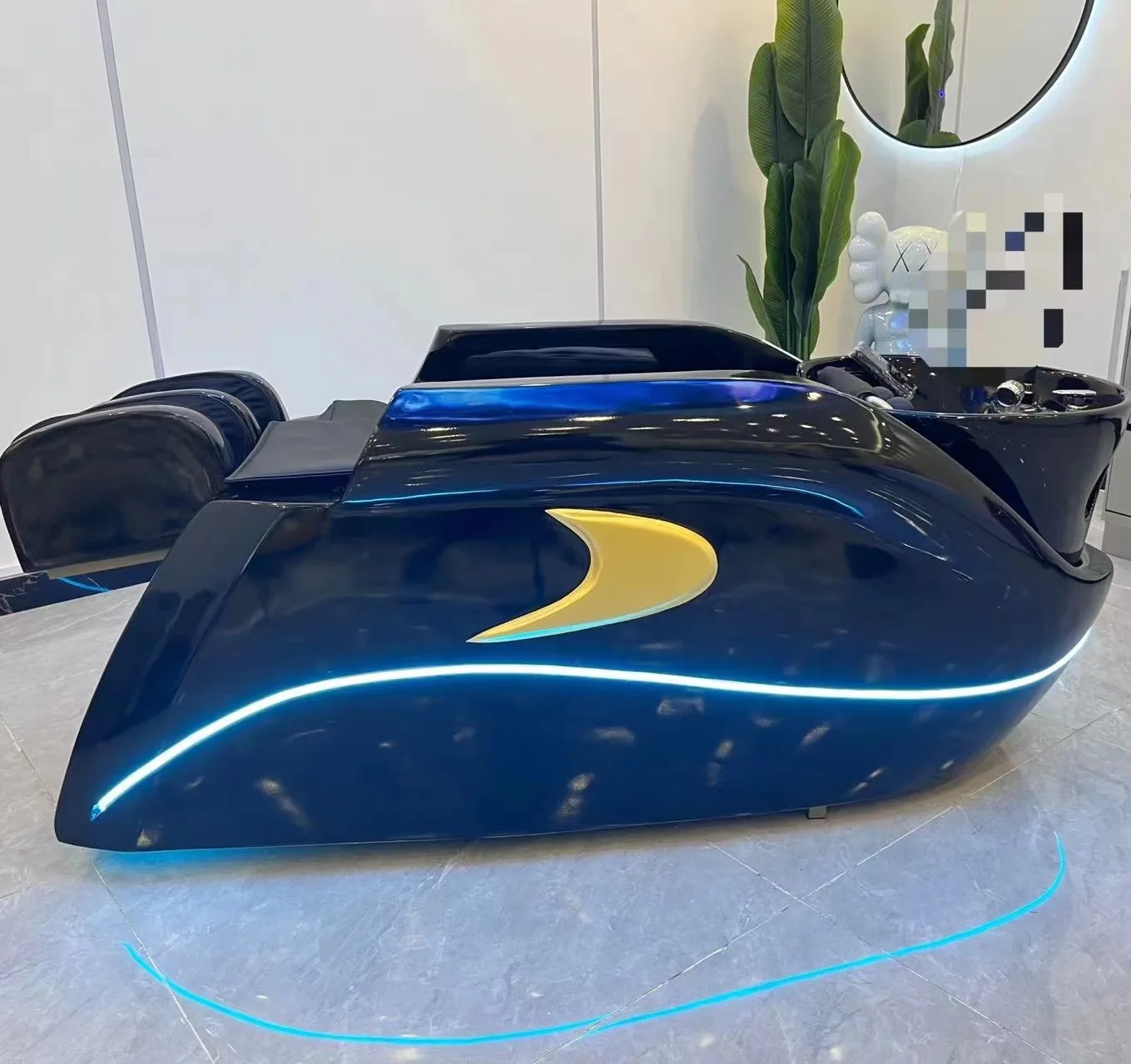 Professional Automatic Salon Furniture Hair Washing Equipment Shampoo ...