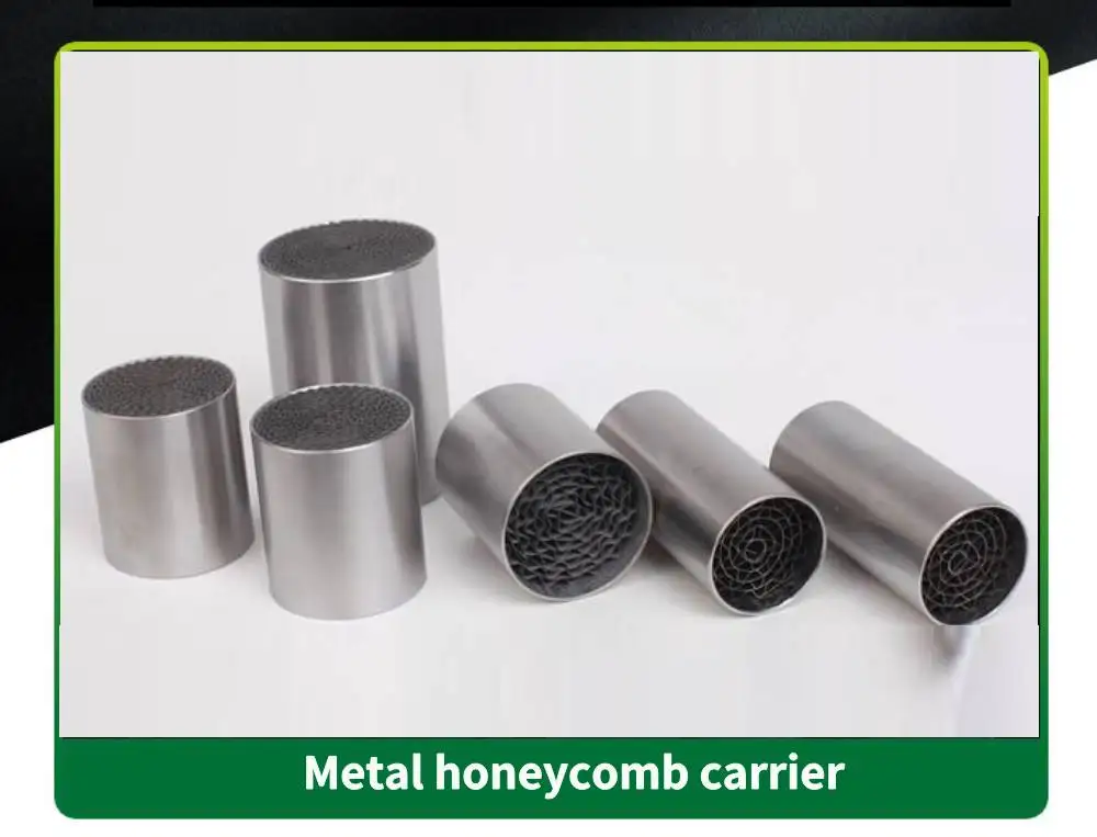 Metallic Dpf Coating Honeycomb Catalyst Substrate Metal Carrier Euro 4 ...