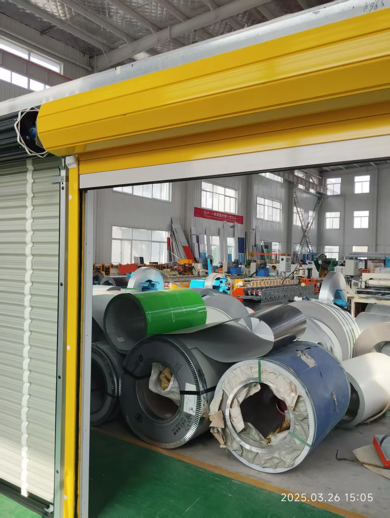 Modern Style Steel Roller Shutter Door Waterproof Self Storage Roll ...
