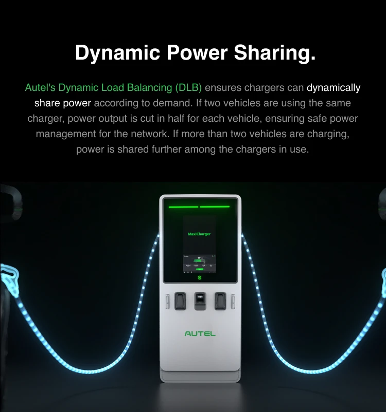 Autel Smart Charger Ev Dc Rapid Charging Station CCS1 Chademo