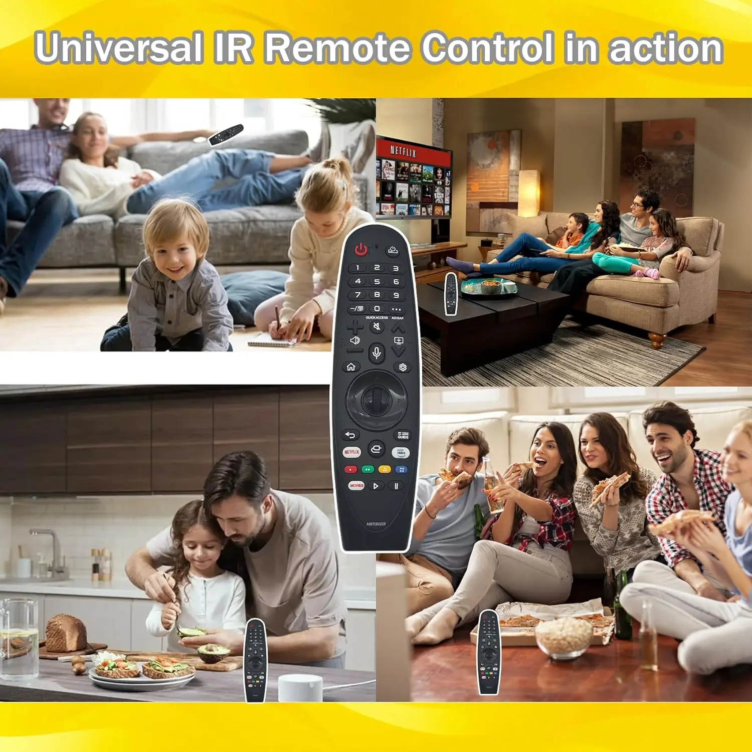 New Replacement Newest AN-MR20GA-IR NEW Magic Remote Control Infared ...