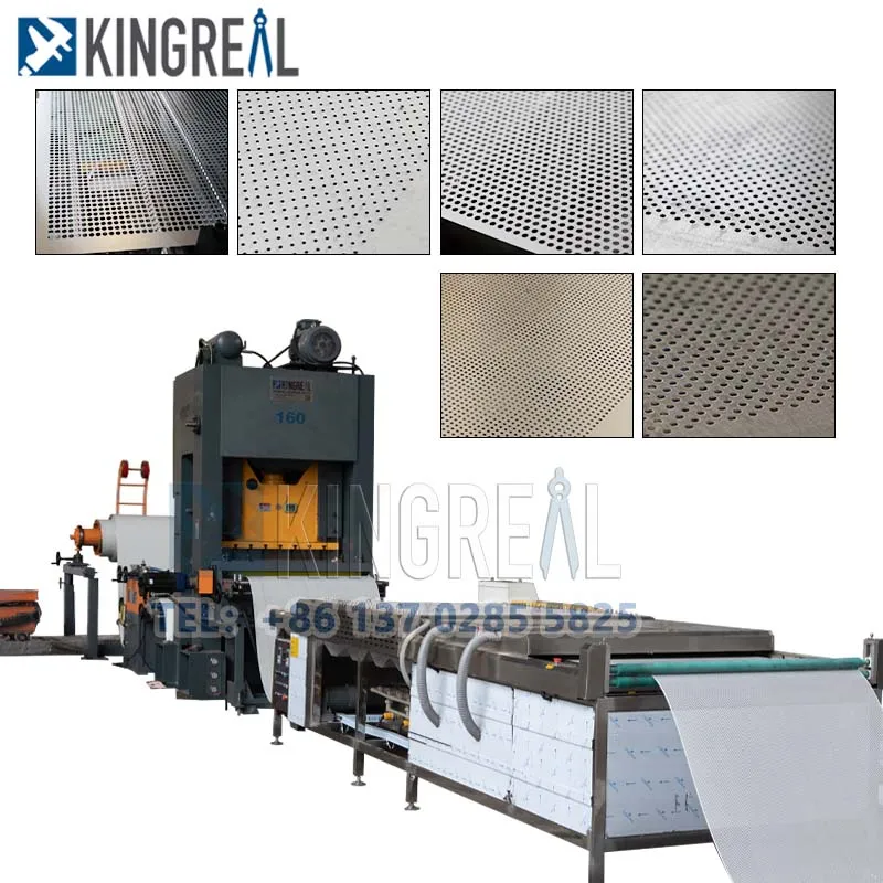 Perforated Metal Sheet Plate Punching Machine Round Hole Expanded ...