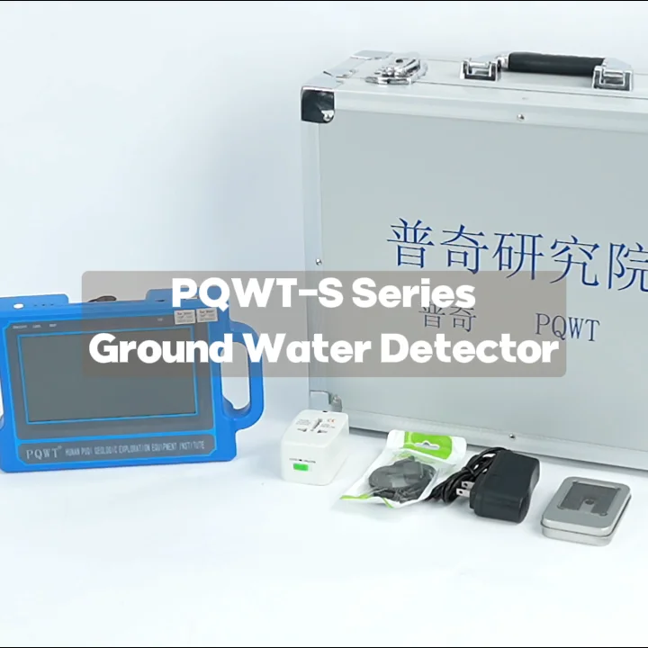 Pqwt-s150 Automatic One Button Plotting Groundwater Detection Machine ...
