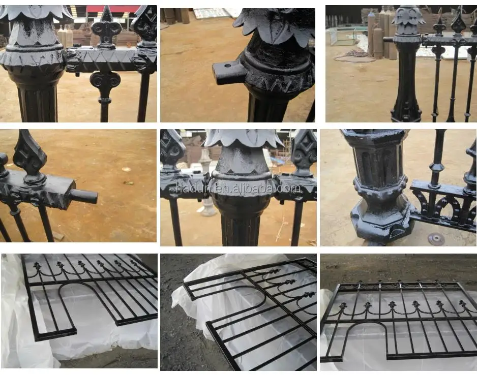 Classic Church Door Iron Gate Design - HADUN Wrought Iron