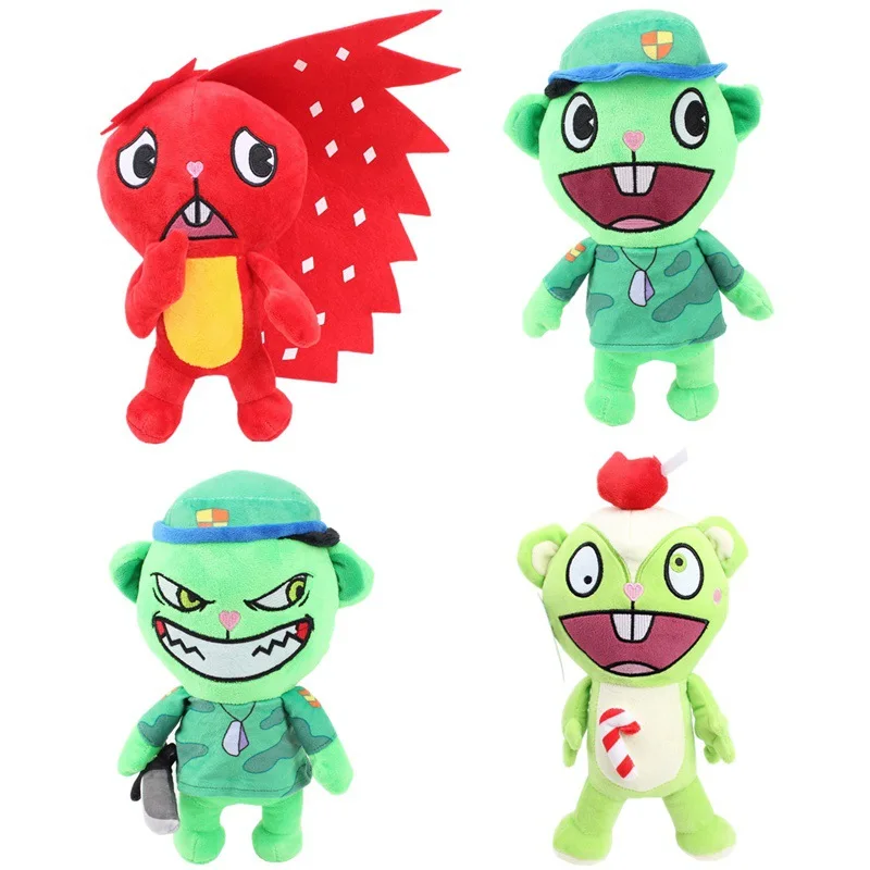 28cm Happy Tree Friends Plush Doll Kawaii Cartoon Anime Plush Toys ...