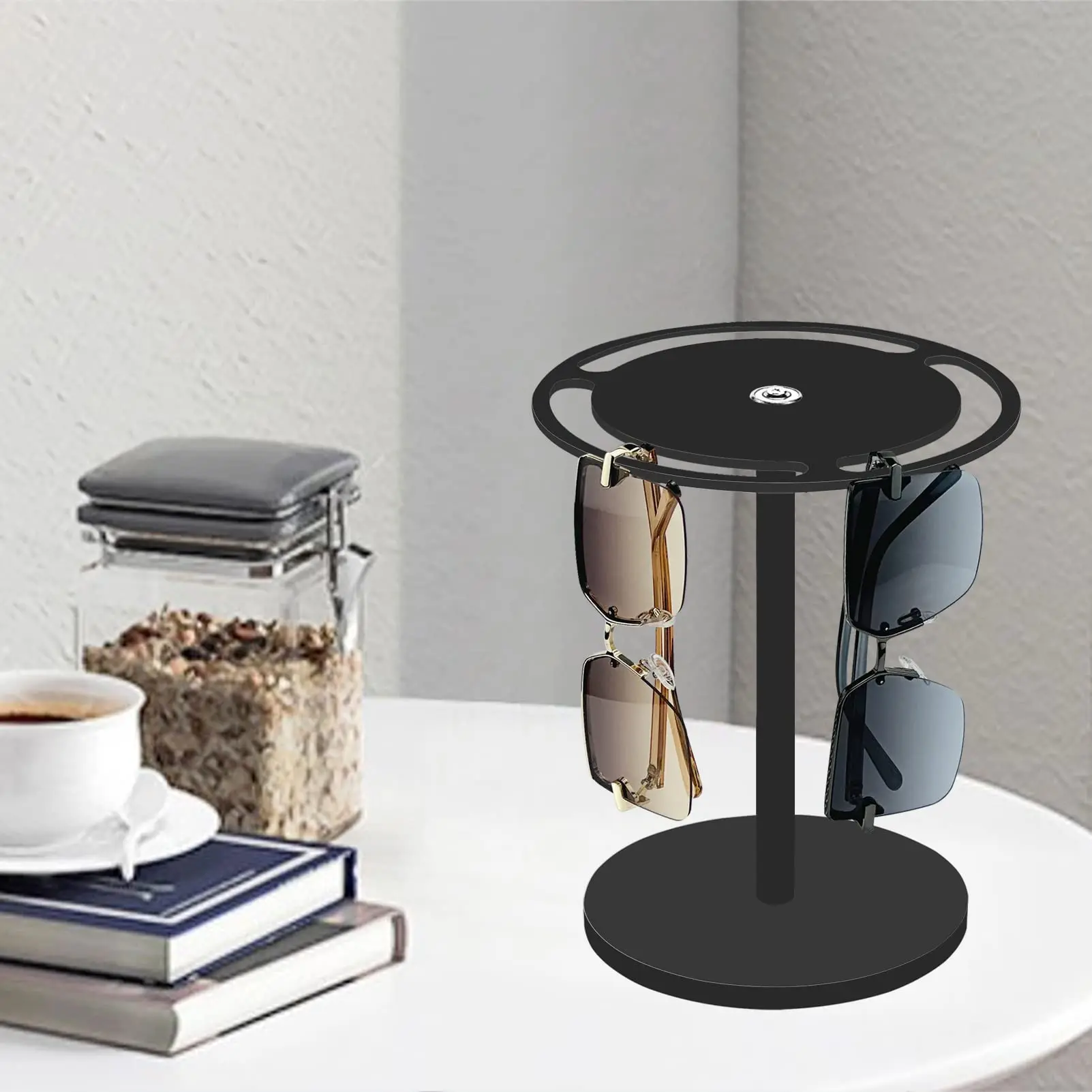 Niseven Sunglasses Holder Stand With 360 Rotating Eyeglasses Display ...