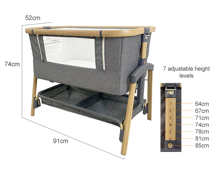Multifunctional Baby Crib Travel Bassinet For Babies Portable Cribs For ...