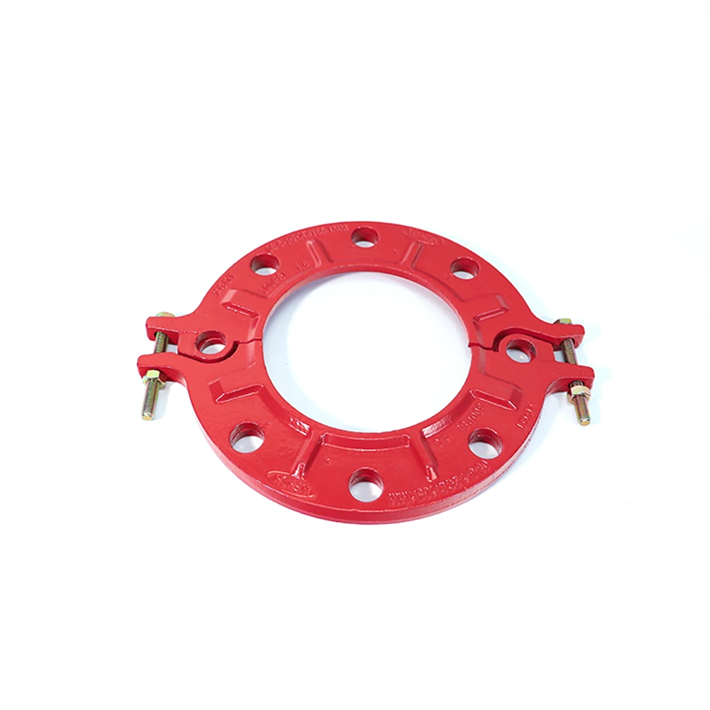 WFHSH Flange Fitting Grooved Pipe Joint Fire Fighting System Split ...