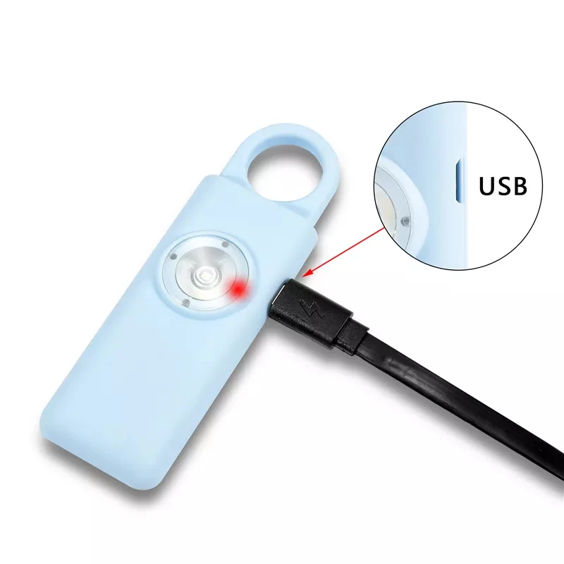 Personal Safety 130db Siren Strobe Personal Alarm GPS