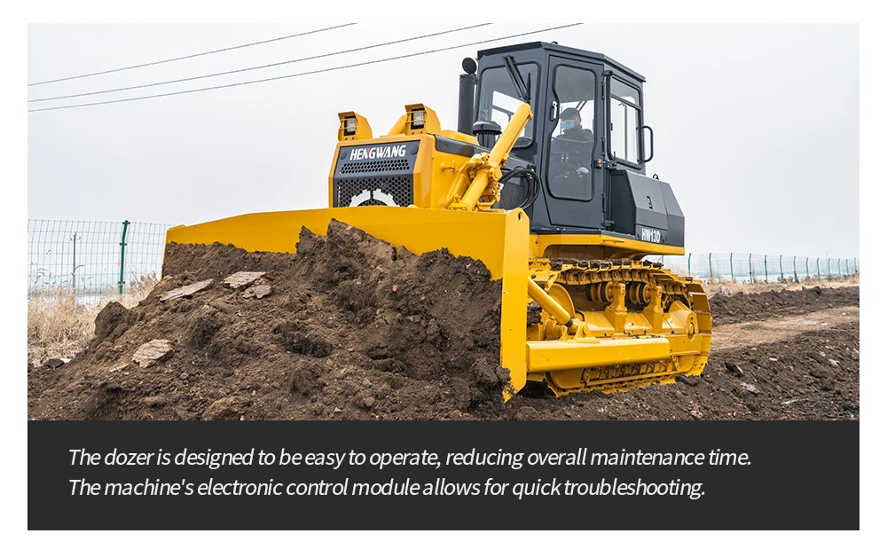 China Top Brand Hengwang New Bulldozer 200hp 220hp Compact Ripper Dozer ...