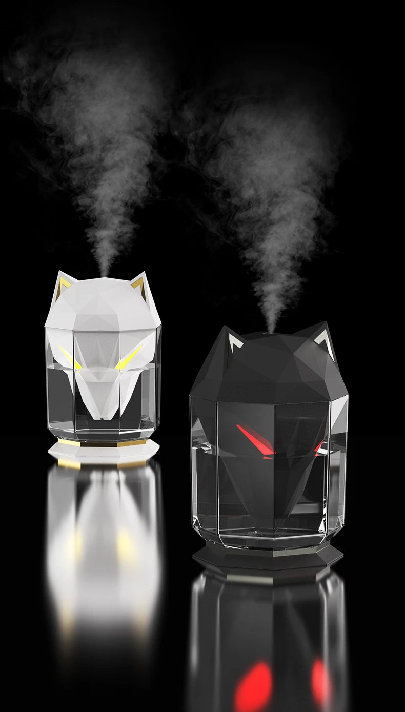 New Design Household War Wolf Air Humidifier Transparent Water Tank ...