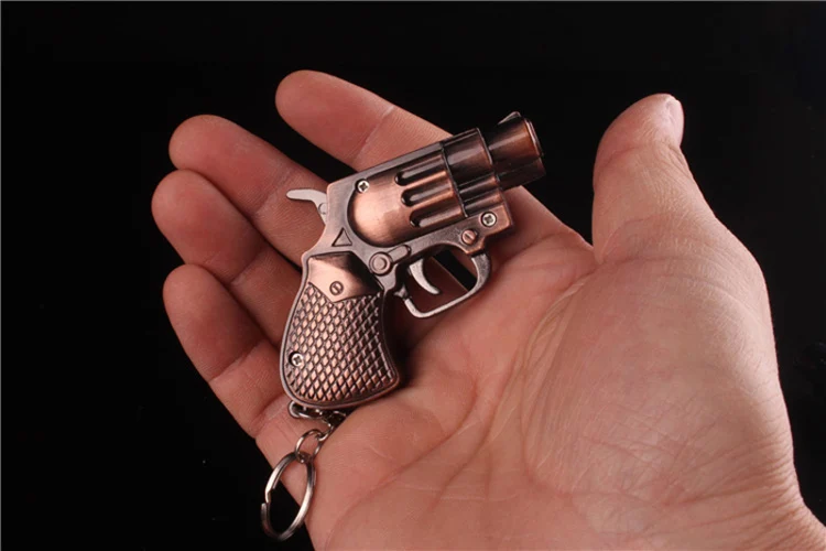 Revolver Pistol Creative Gun Lighter Smoking Accessories Cigarette ...