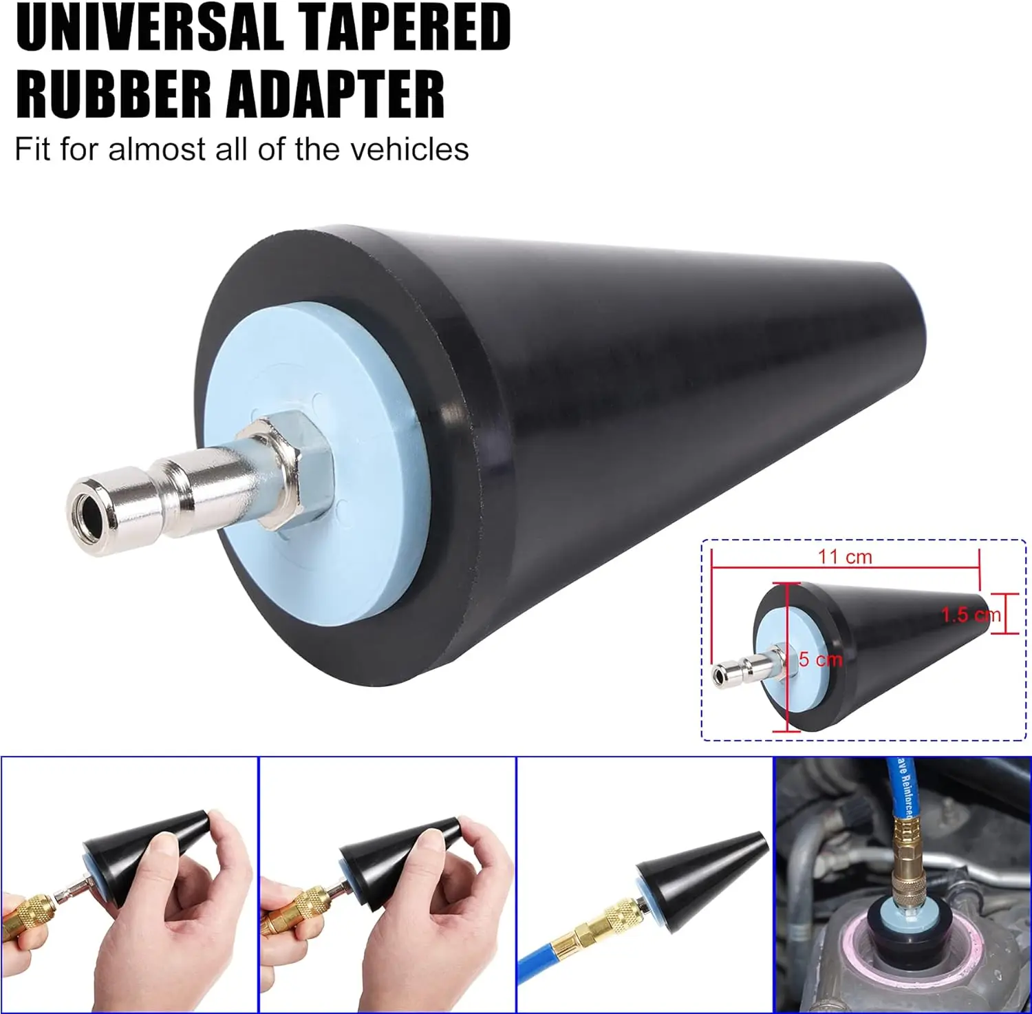 Cooling System Vacuum Purge Radiator Coolant Refill Tool Kit Universal ...